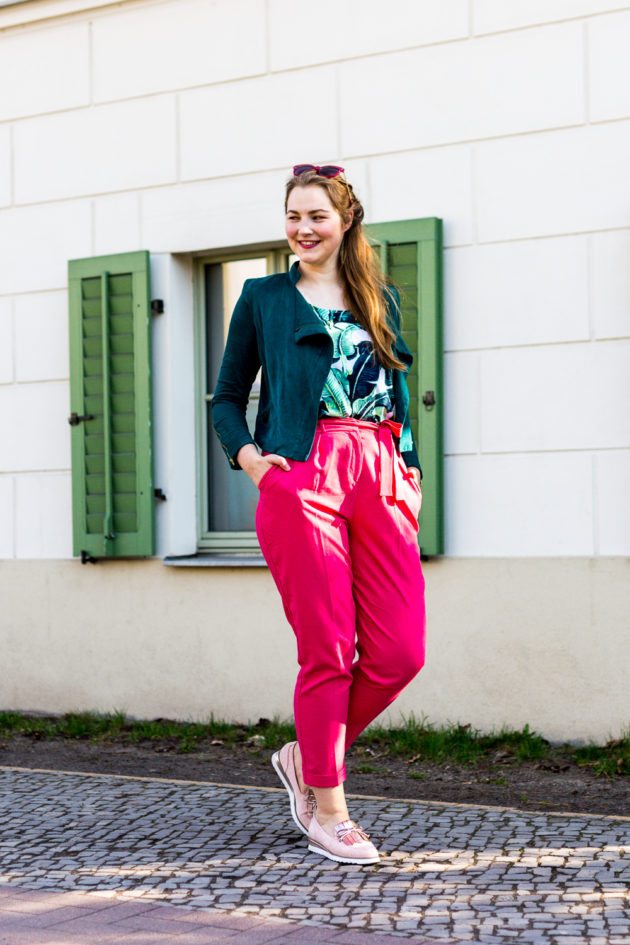 Keine Angst Vor Pink And Verliebt In Paperbag Hosen The Kaisers